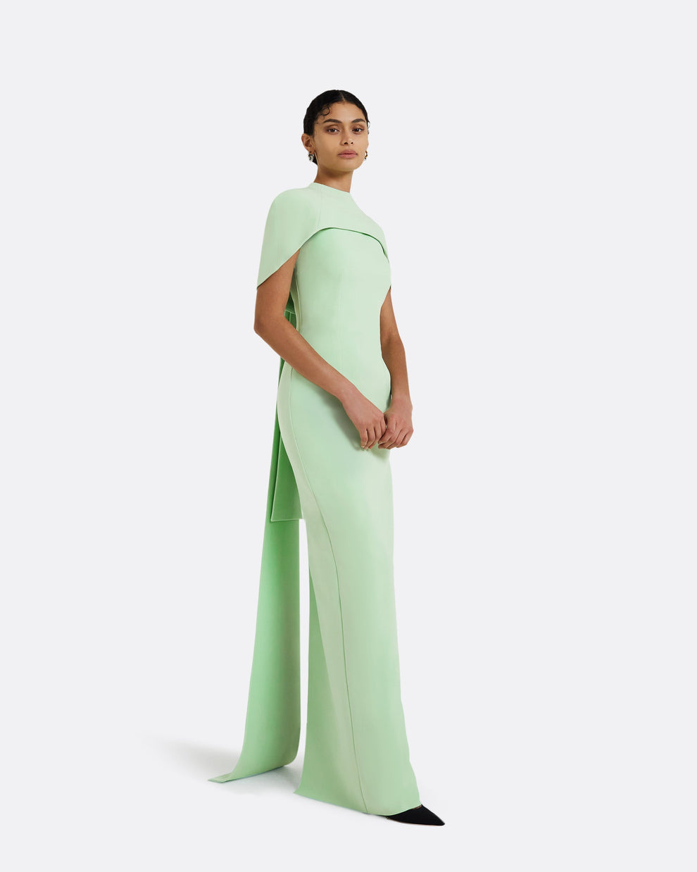 Kalika Jade Long Dress – Maison Safiyaa USA