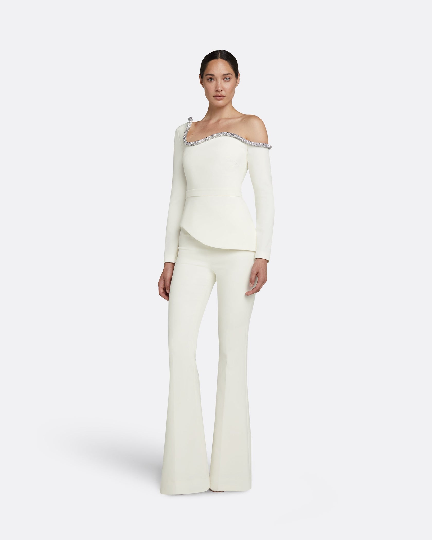 Aime Ivory Top – Maison Safiyaa USA