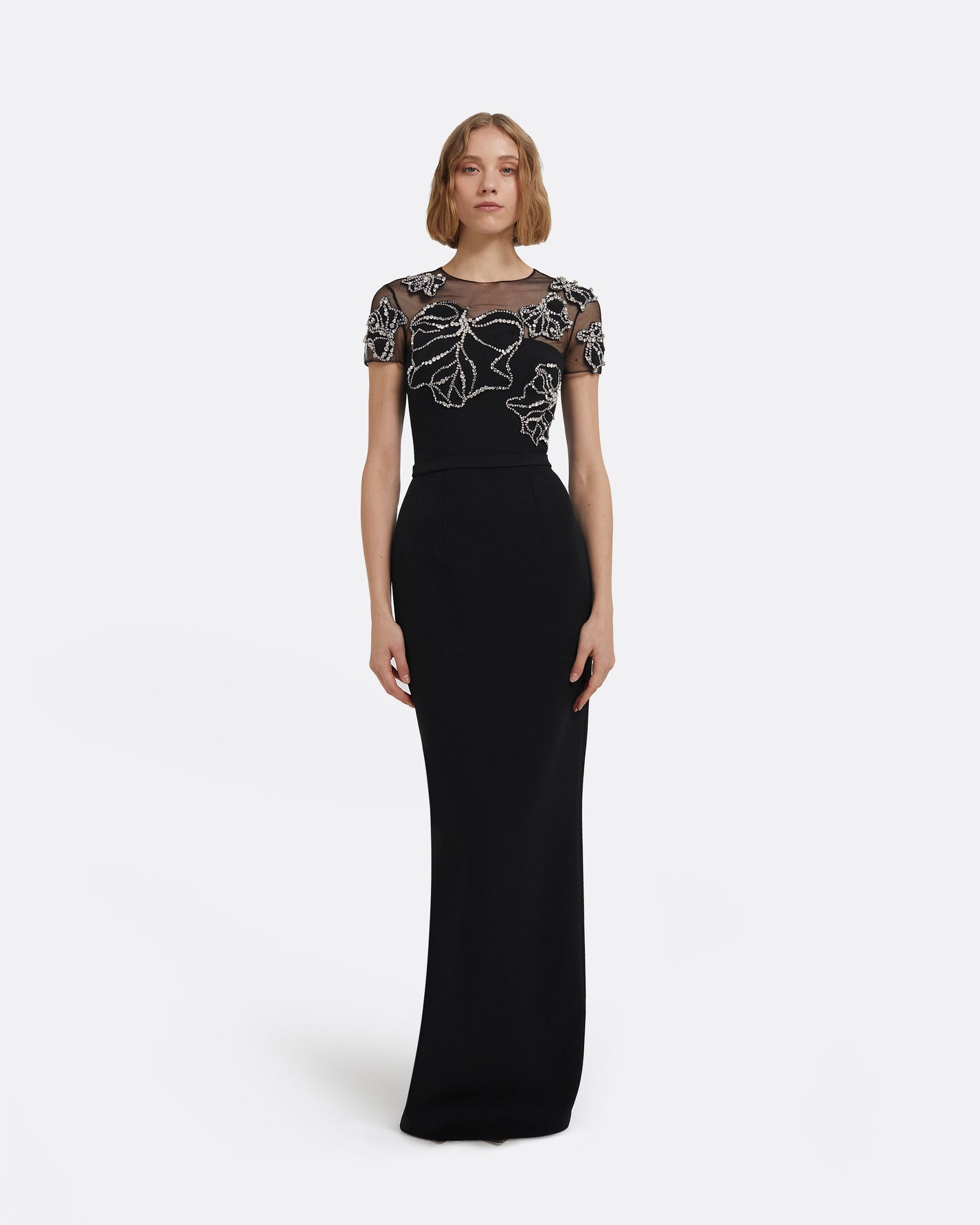 Solani Long Dress In Black – Maison Safiyaa USA