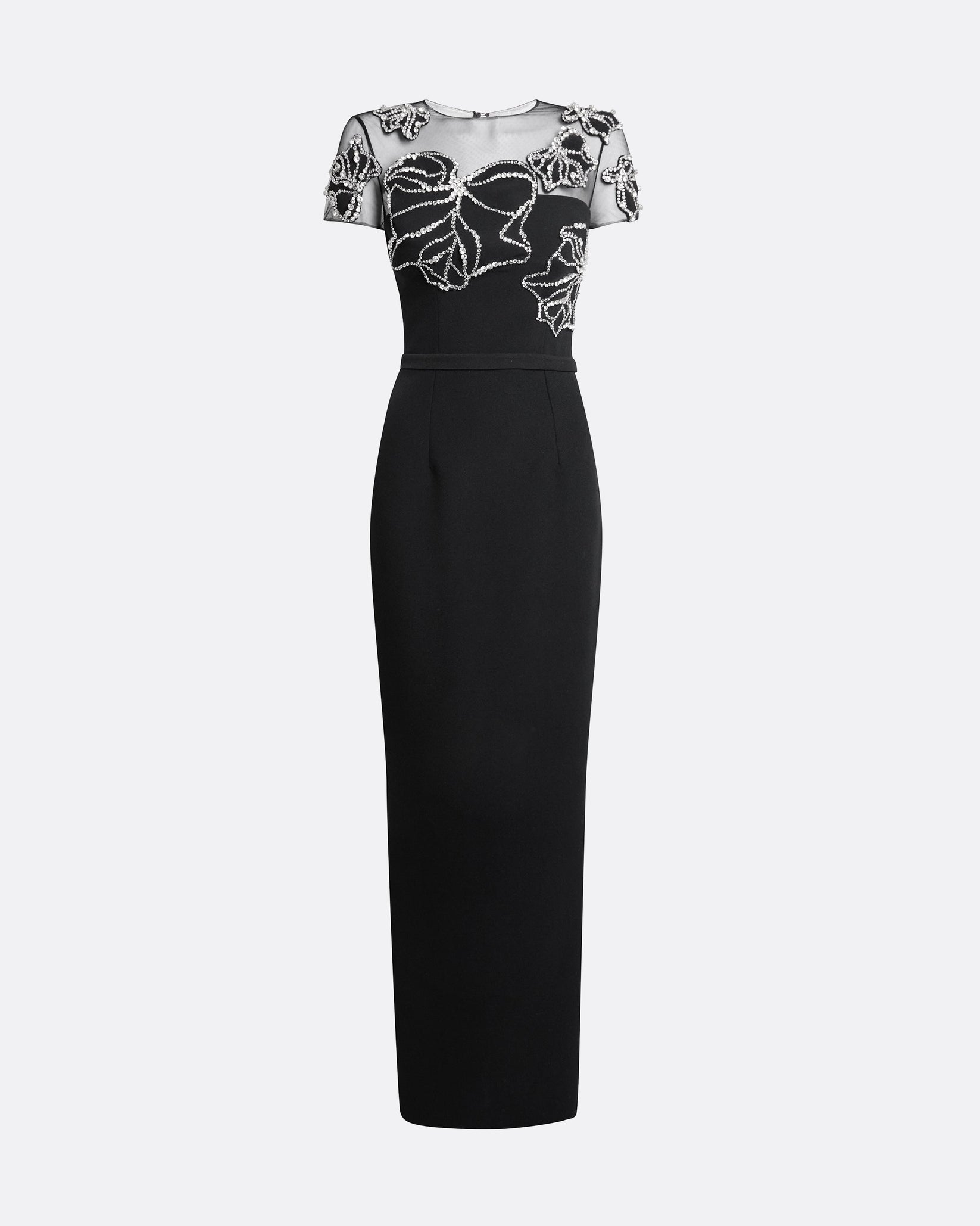 Solani Long Dress In Black – Maison Safiyaa USA